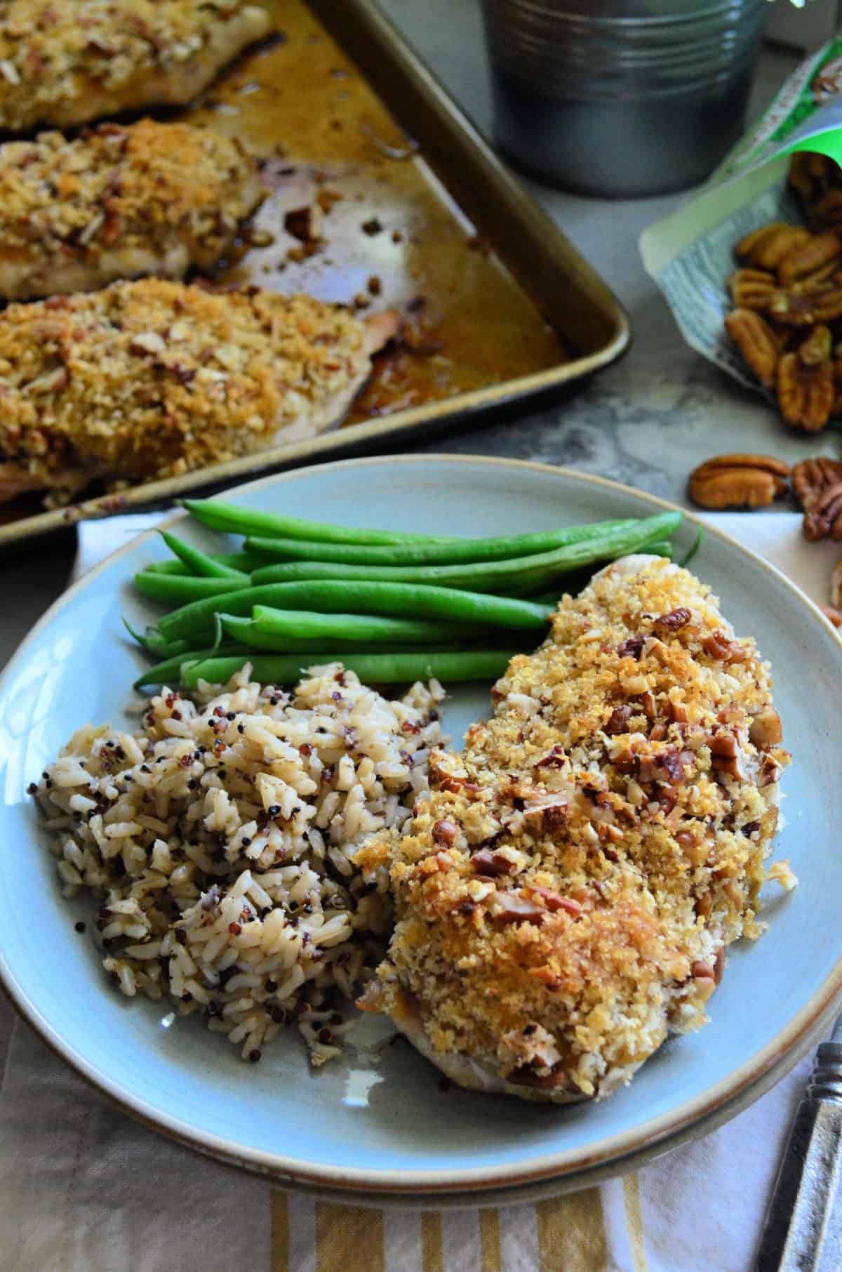 Pecan Chicken - Katie's Cucina