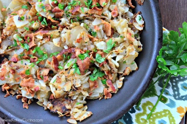 Bacon and Onion Breakfast Potatoes
