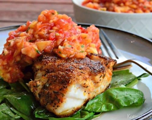 Blackened snapper store
