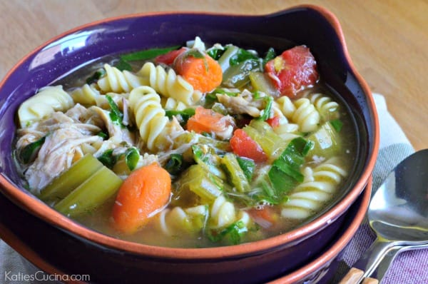 Chicken Rotini Soup