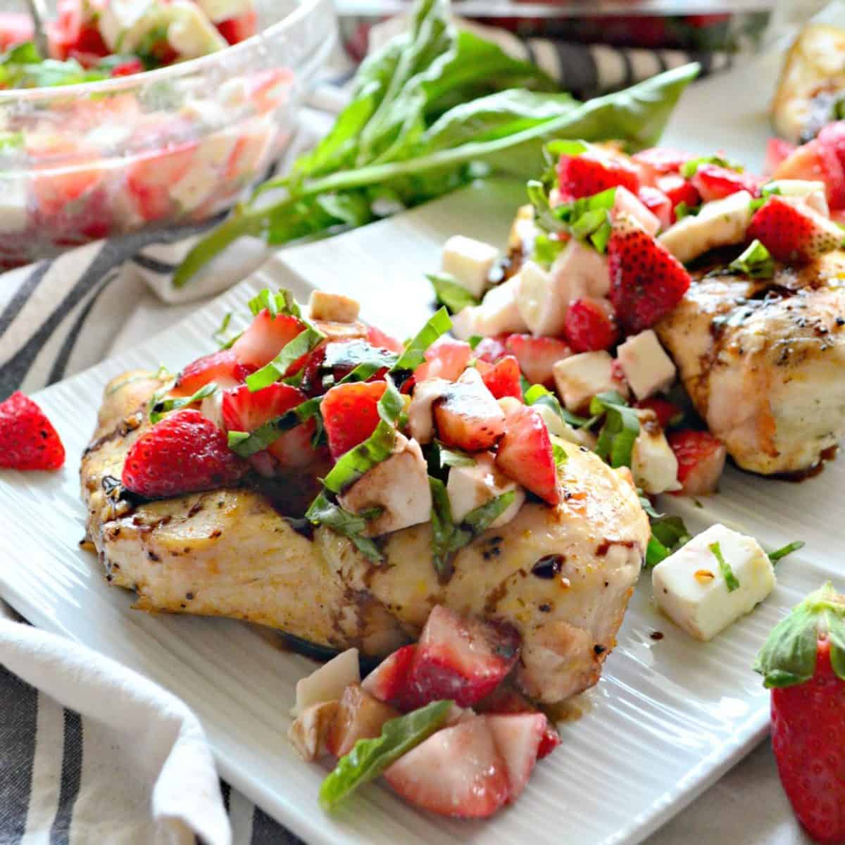 Strawberry Chicken - Katie's Cucina