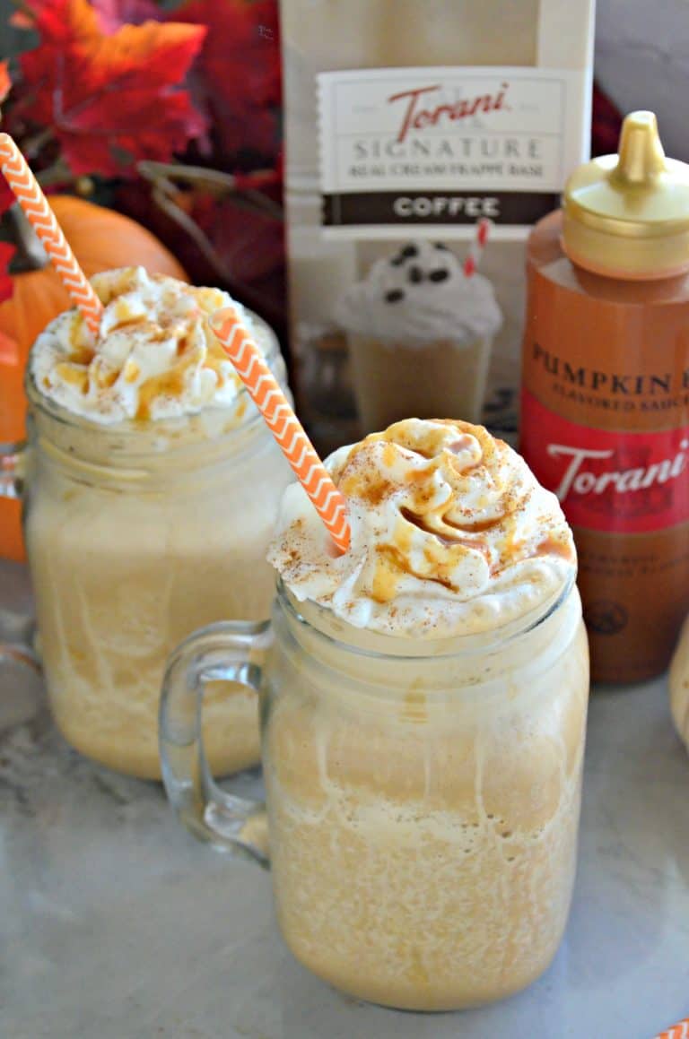 Pumpkin Spice Frappé - Katie's Cucina