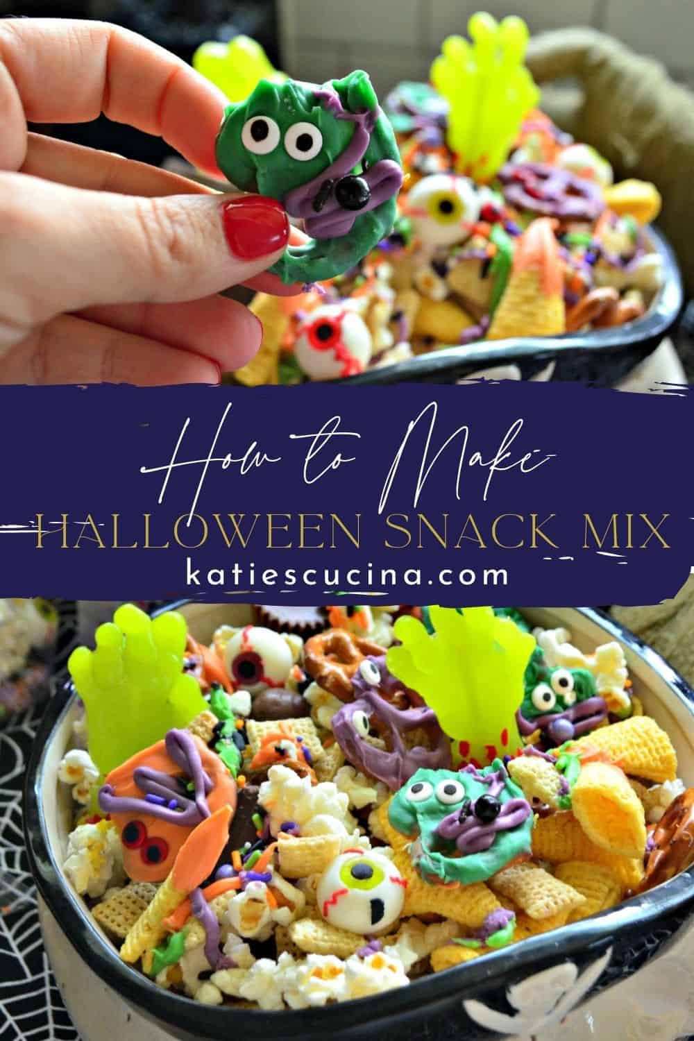 Halloween Snack Mix - Katie's Cucina