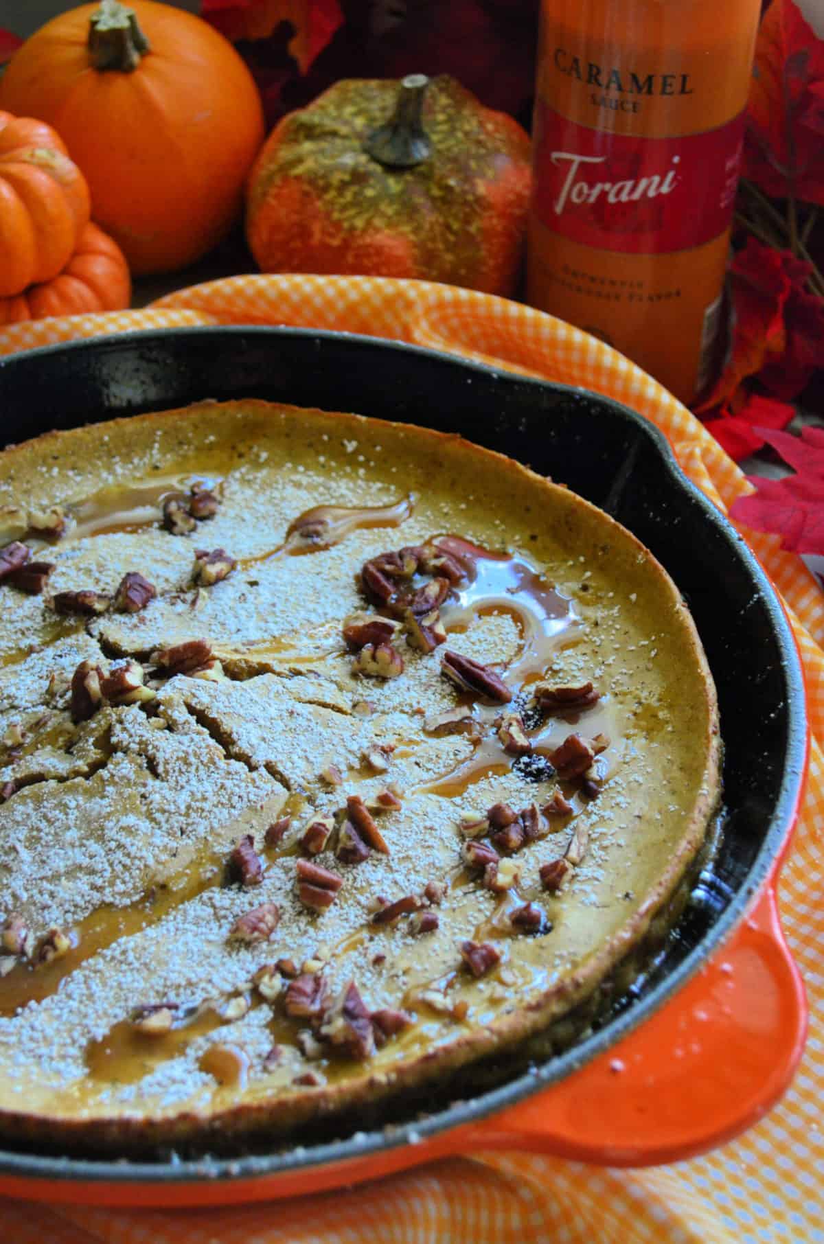 Pumpkin Spice Dutch Baby - Katie's Cucina