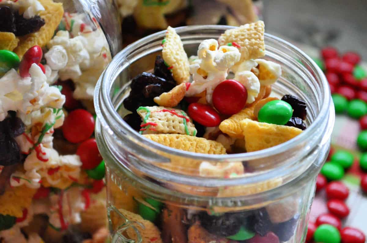 Christmas Snack Mix - Katie's Cucina