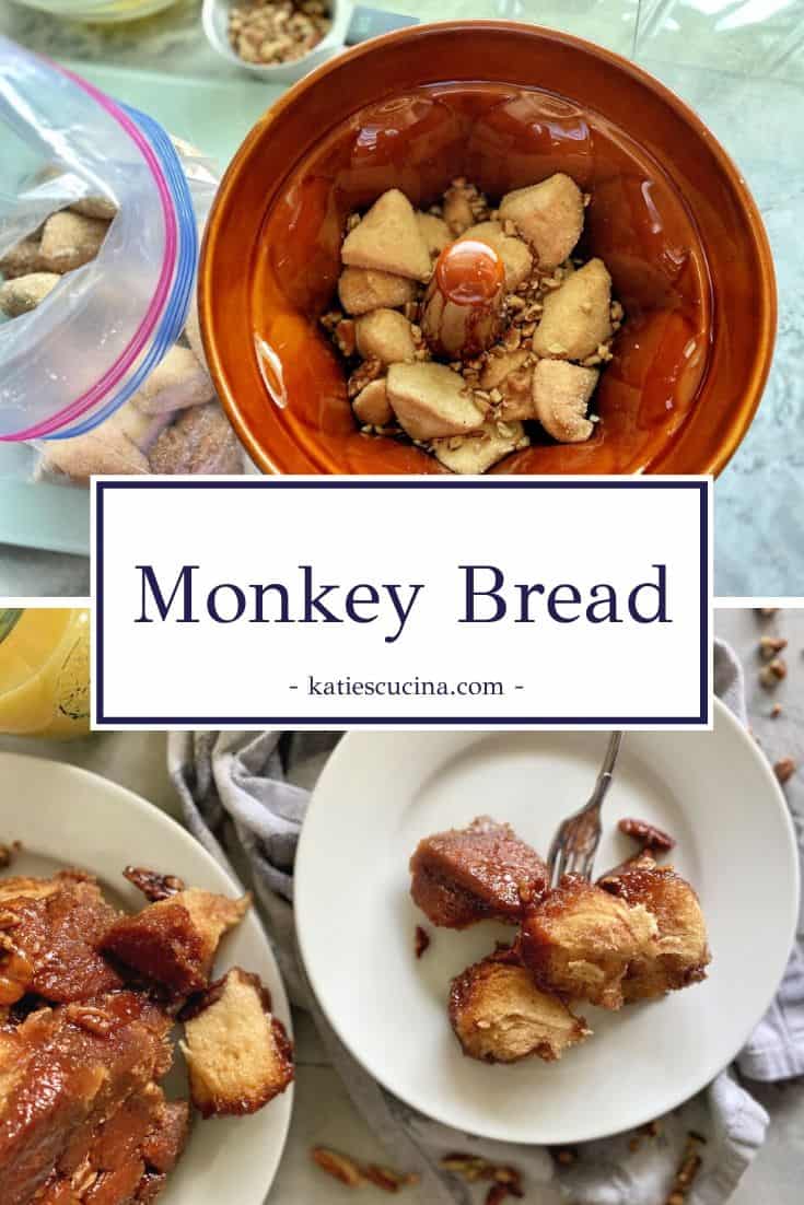 Monkey Bread with Canned Biscuits - Katie's Cucina