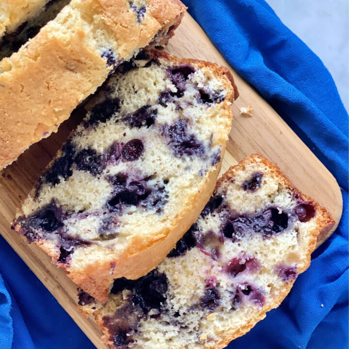 Blueberry Quick Bread