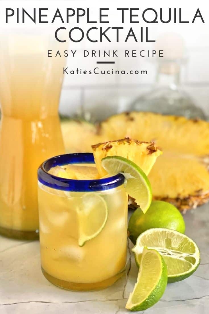 Pineapple Tequila Cocktail - Katie's Cucina