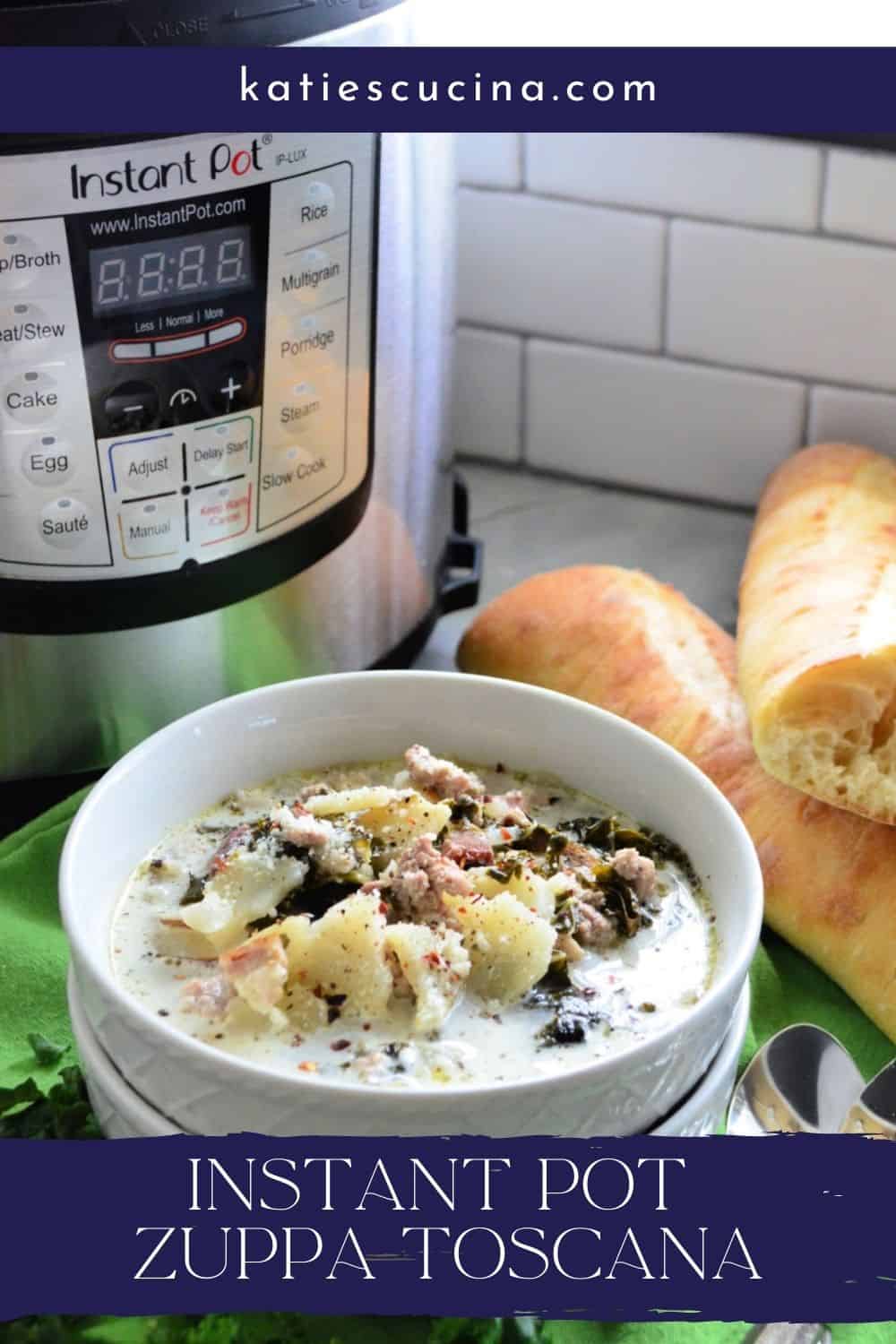 Instant Pot Zuppa Toscana - Katie's Cucina