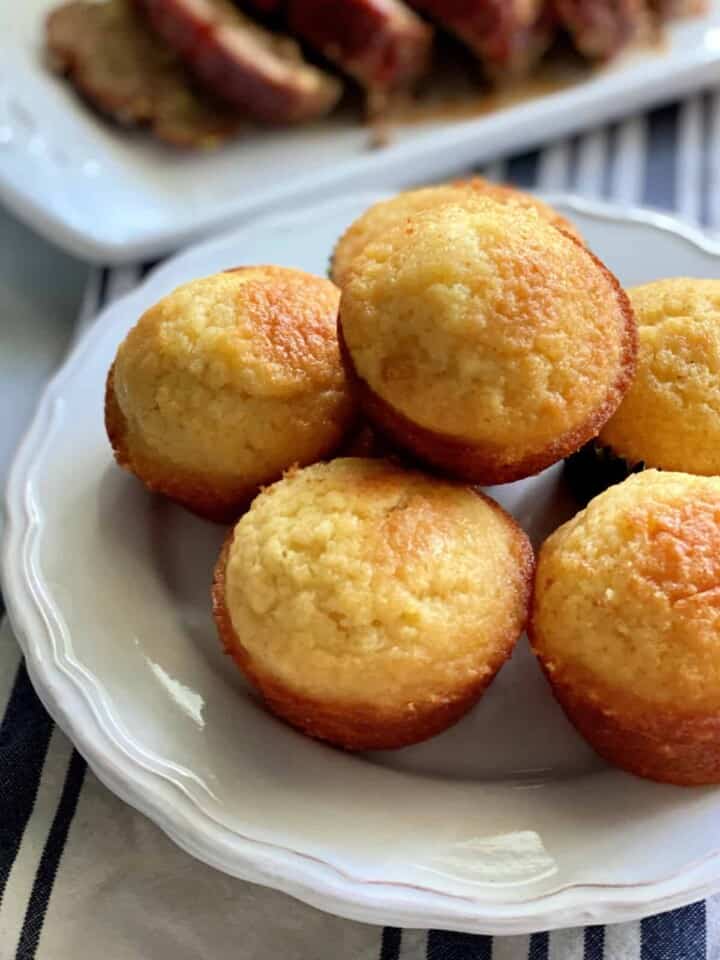 Honey Cornbread Muffins Katies Cucina