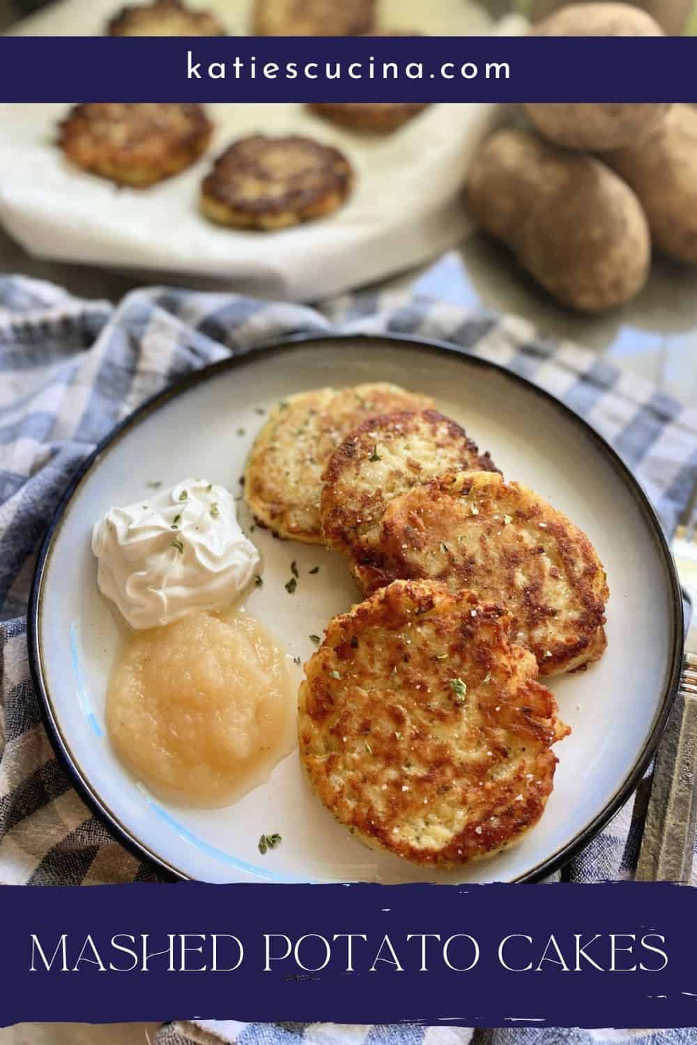 Mashed Potato Cakes - Katie's Cucina