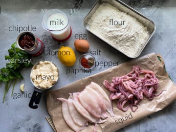 Calamari Fritti - Katie's Cucina