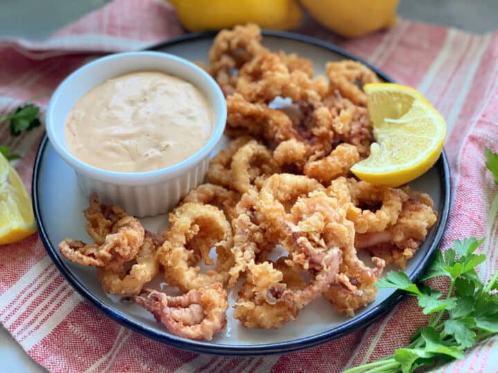 Calamari Fritti - Katie's Cucina