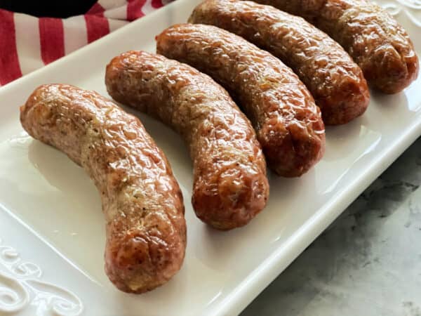 Brats in Air Fryer - Katie's Cucina