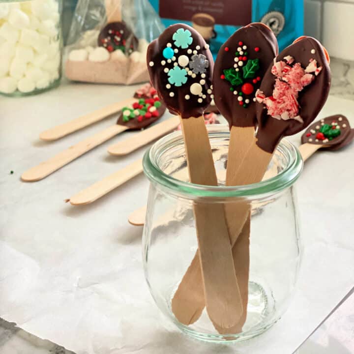 Chocolate Spoons - Katie's Cucina