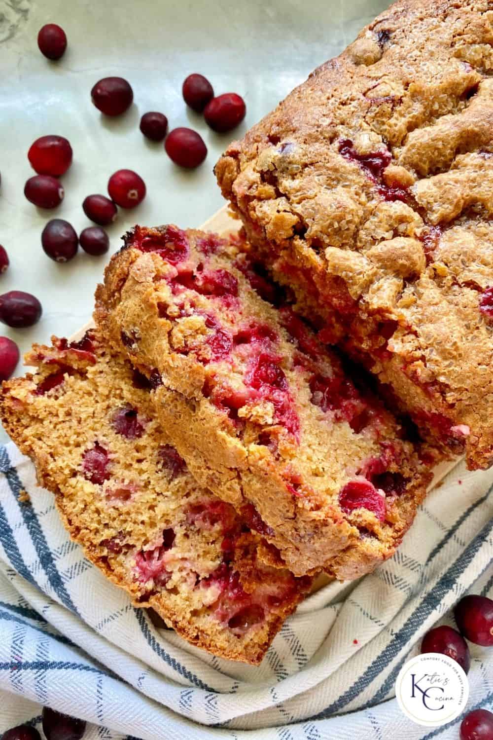 Cranberry Bread - Katie's Cucina