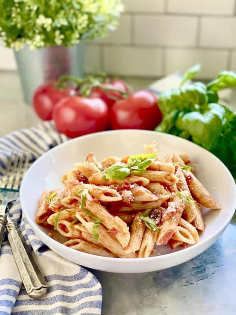 Penne Pomodoro - Katie's Cucina