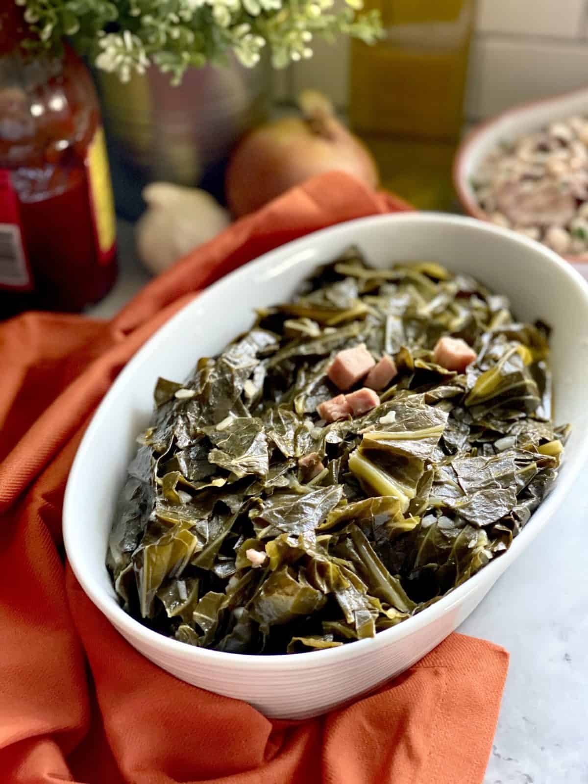 Seasoned Collard Greens - Katie's Cucina