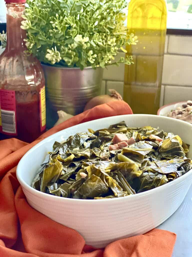 Seasoned Collard Greens - Katie's Cucina
