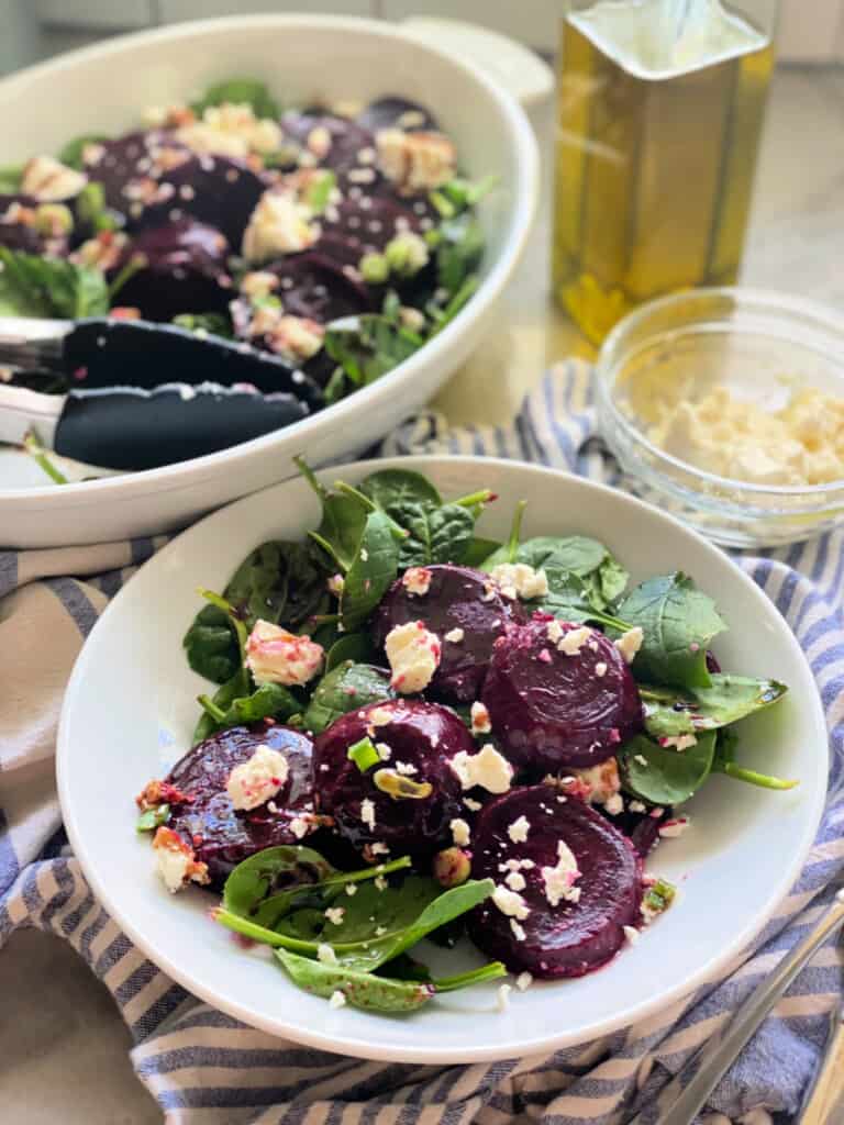 Beet Salad with Feta - Katie's Cucina