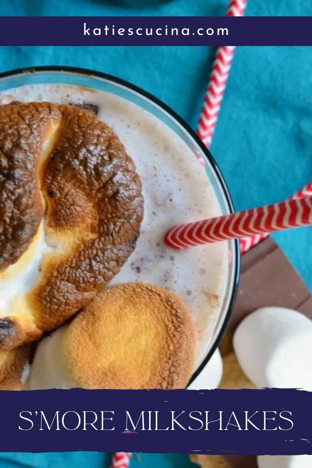 Smore Milkshakes - Katie's Cucina